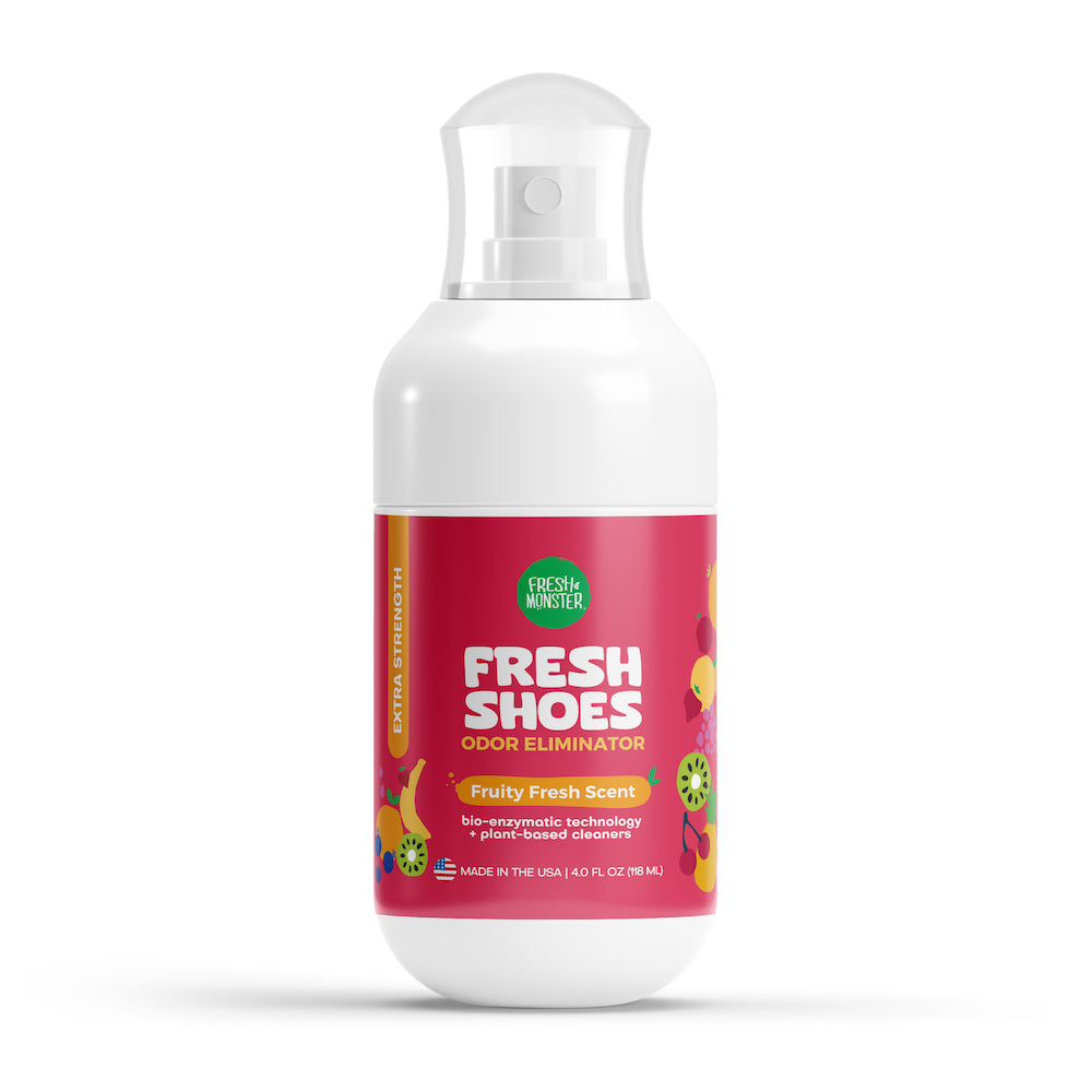 FRESH MONSTER Deodorizing Shoe Spray for Kids & Teens